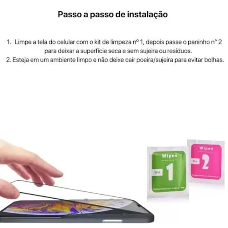 Película de vidro 4D para Samsung A35